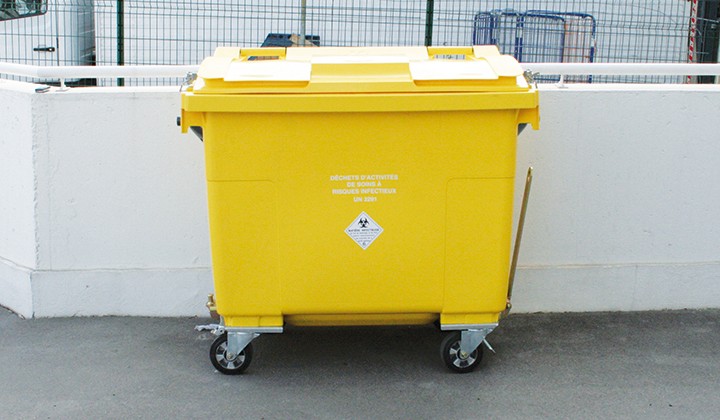 Conteneur à déchets DASRI* 660 Litres | M-D-R